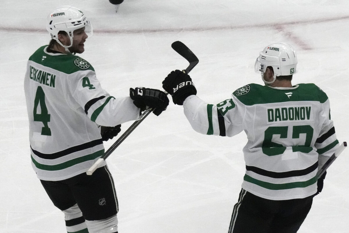 Dadonov and Benn score as Stars beat Utah 2-1 for 3rd straight win ...